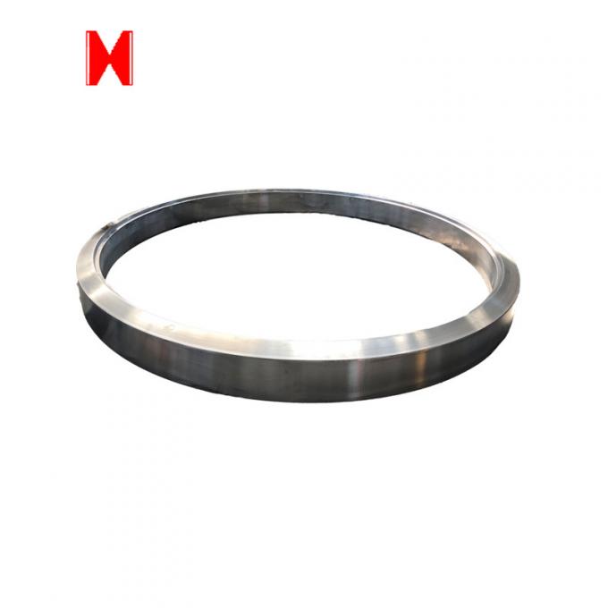 เส้นรอบวงเหล็กคาร์บอน 42CrMo การทดสอบแบบไม่ทำลายการตีเฟืองวงแหวนขนาดใหญ่